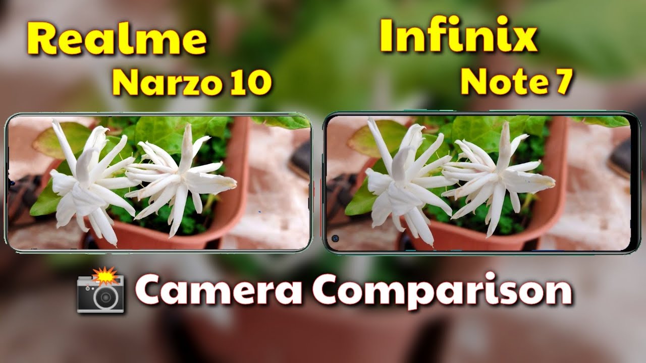 Infinix Note 7 VS Realme Narzo 10 Camera Comparison | Infinix Note 7 ...