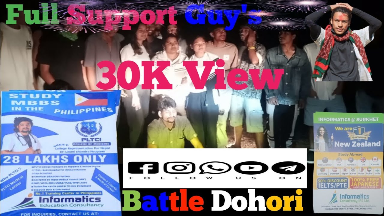 Dohori Battle Boy's v/s girls at katuka surkhet, आजको दोहोरी केटा V/S ...
