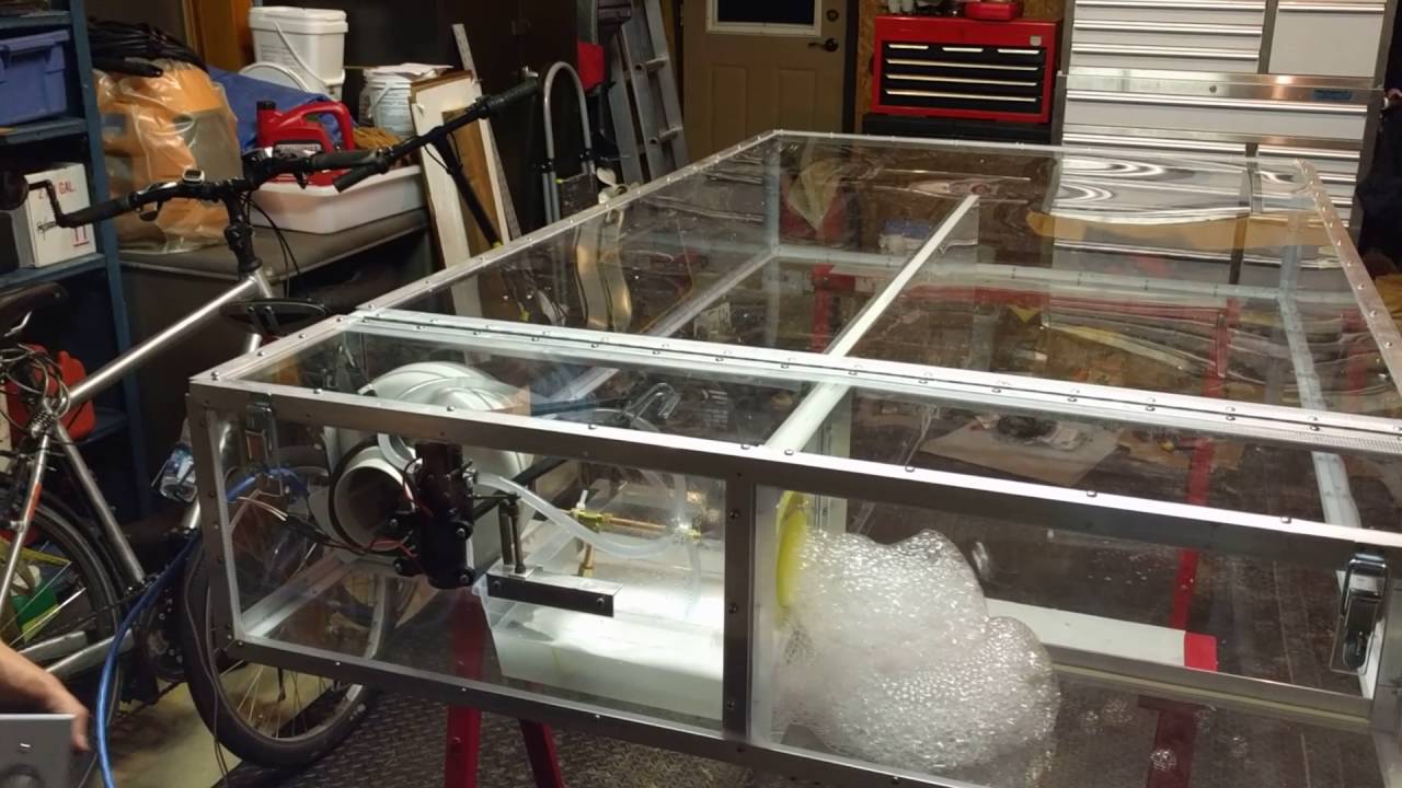 First testing of first Bubble Box - YouTube