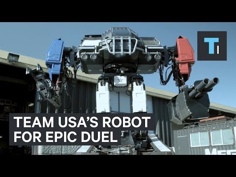 This 12-ton robot will represent Team USA in an epic robot duel | Safe ...