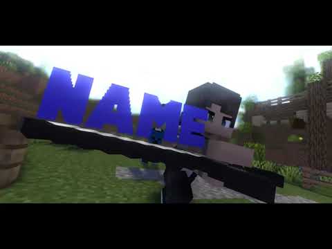 #65 Minecraft Intro ~ Template ~ Mine imator + Panzoid) - YouTube