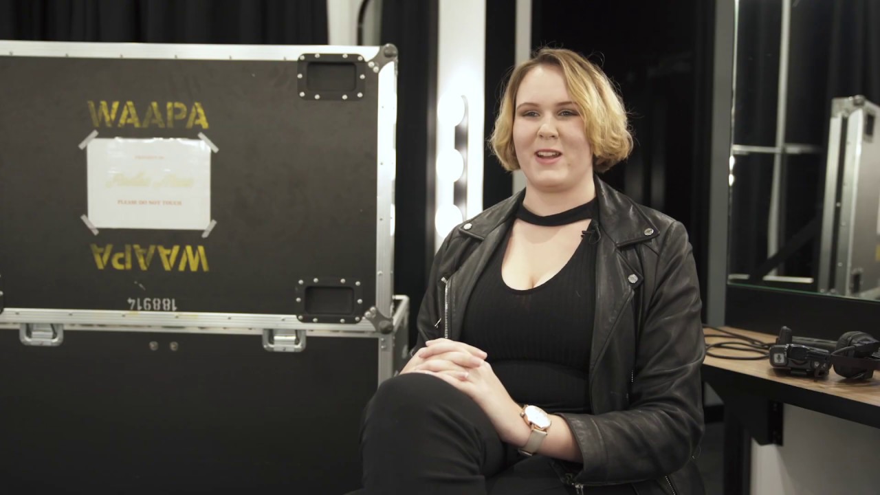 Finlay is turning a passion for stage management into a career - YouTube