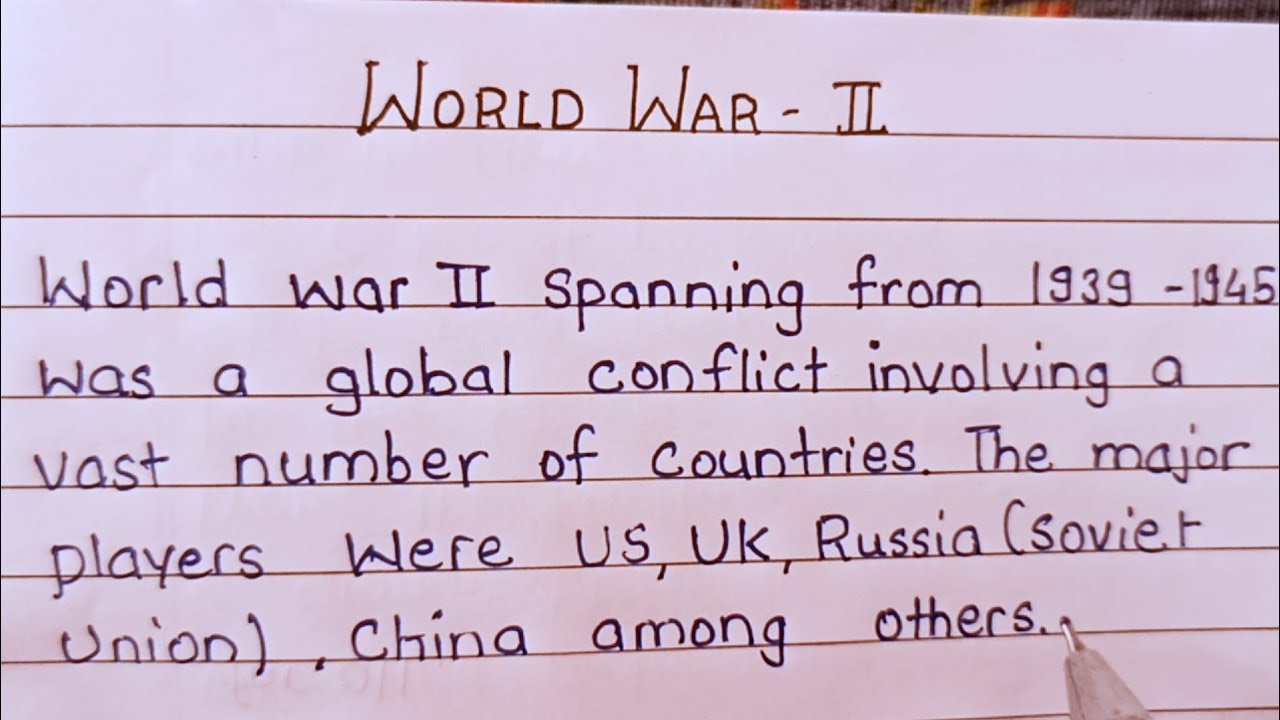 WW2 / WORLD WAR-2 / Reason behind world War 2 / Germany, Japan vs Big ...