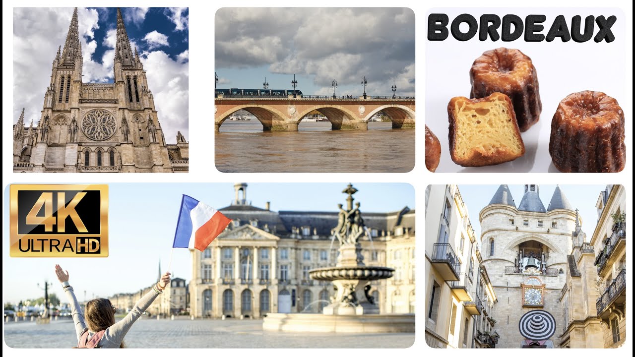 The Beauty of Bordeaux France |4k| ville de Bordeaux| - YouTube