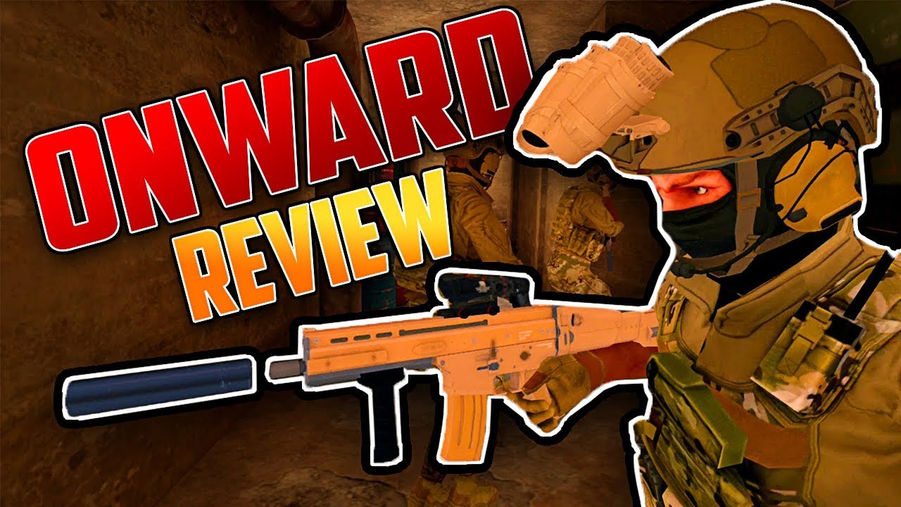 I PLAYED ONWARD FOR MY FIRST VR GAME THE PEOPLE ON THERE HAD ME DYING ...