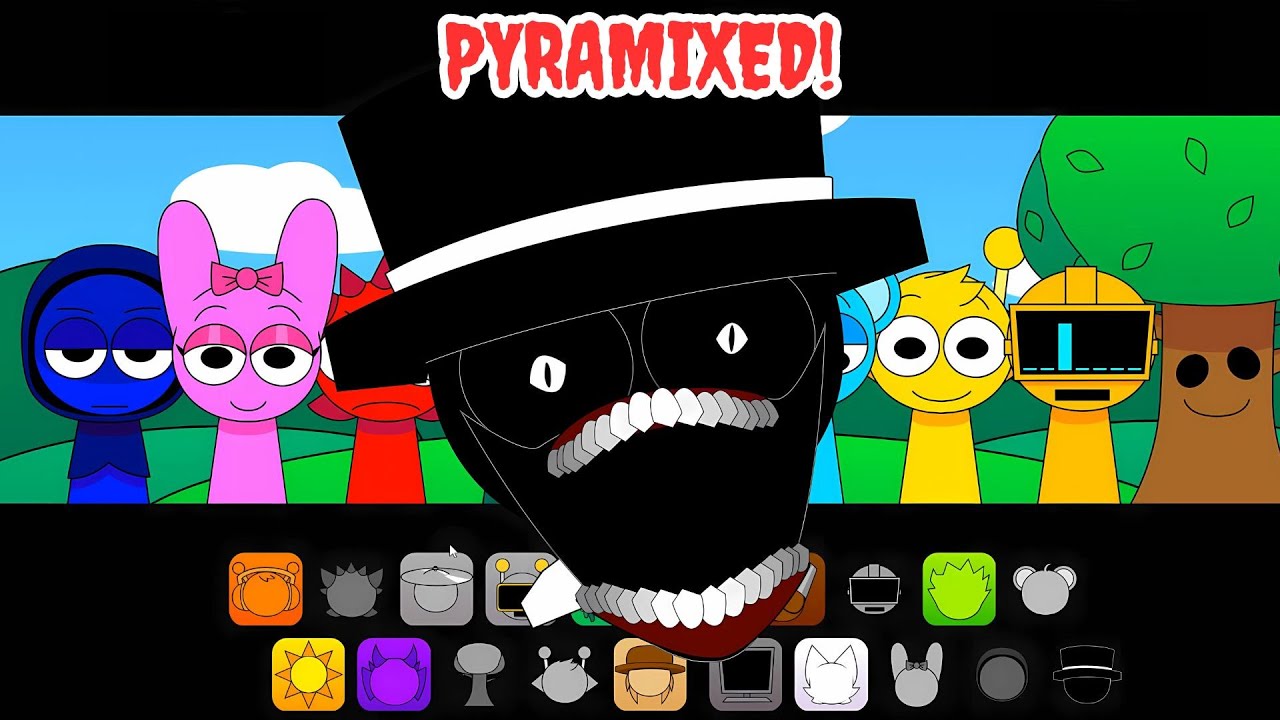 Incredibox - Sprunki Pyramixed | The New Mod! New Sound! - YouTube