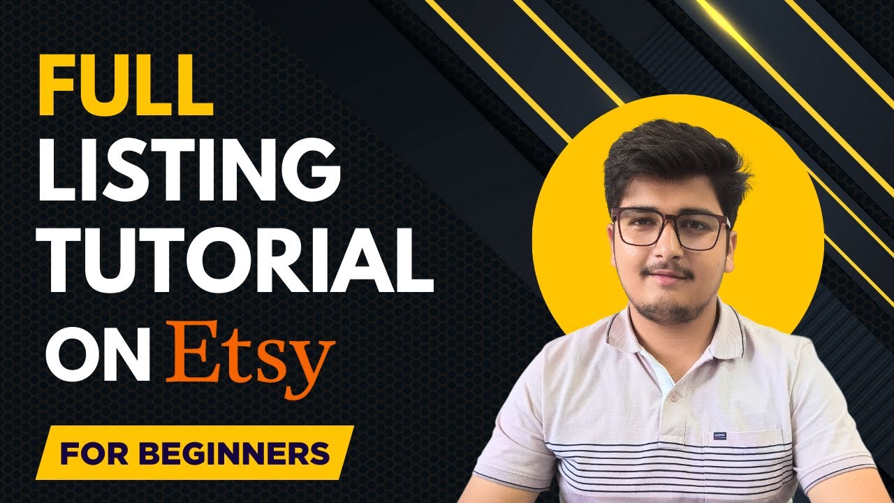 How to List Products on Etsy Step-by-Step 🛒 | Full Tutorial with ...