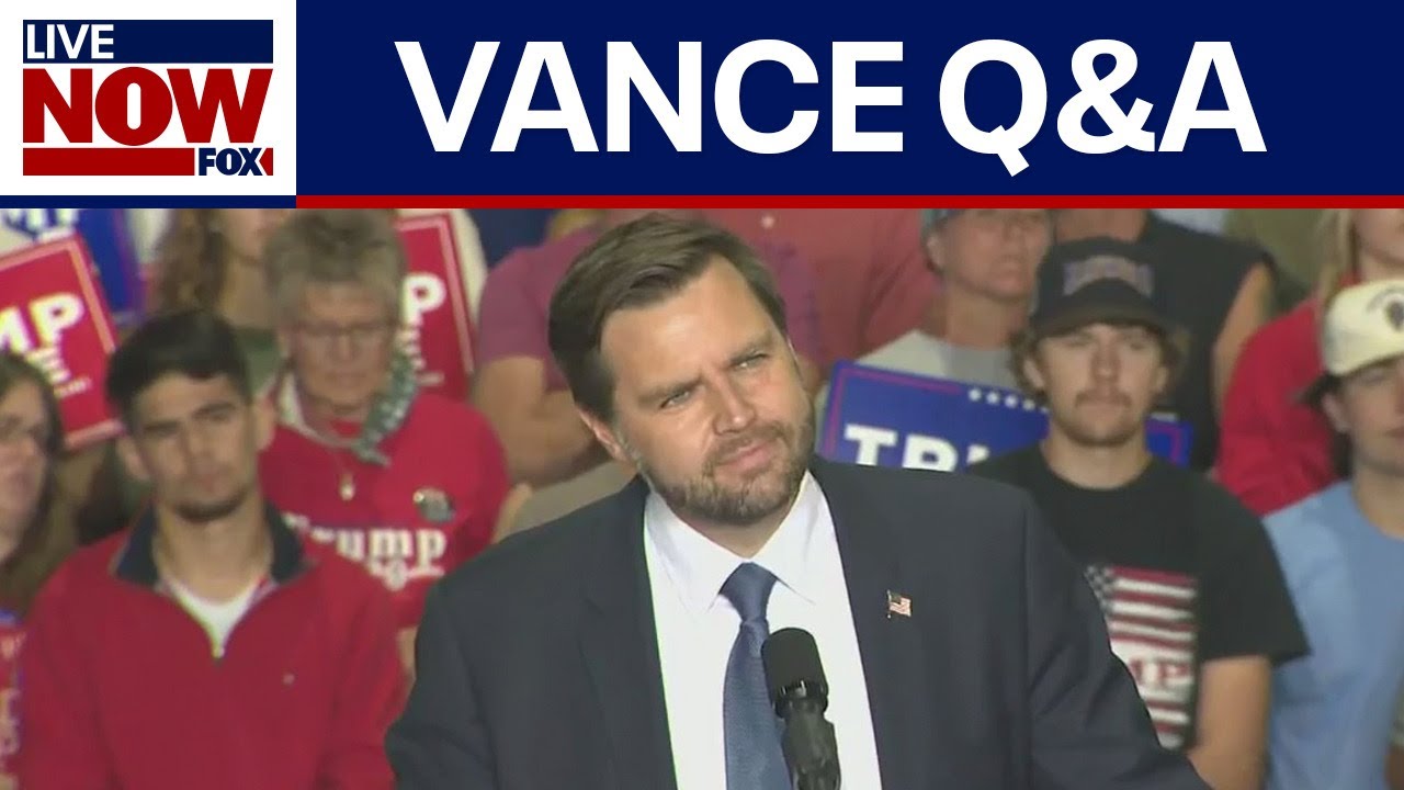 WATCH: J.D. Vance holds Q&A during rally in Wisconsin | LiveNOW from ...