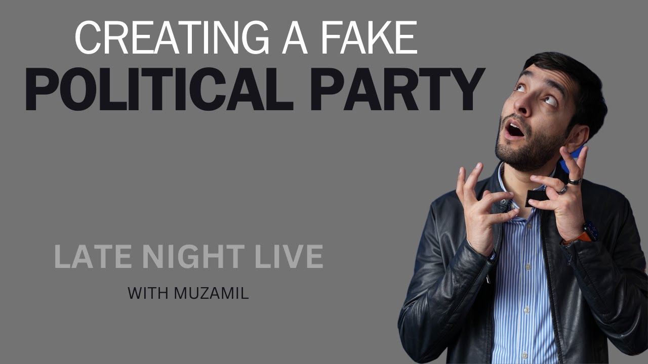 Creating a Fake Political Party - YouTube