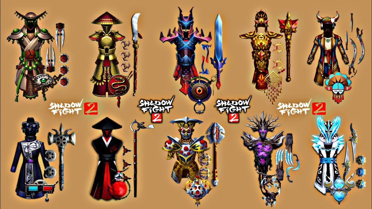 All Mythical Set 2024 Gameplay || Shadow Fight 2 - YouTube