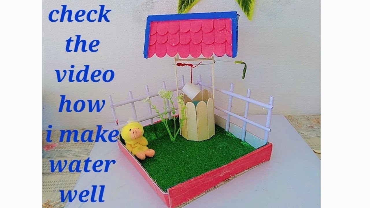 Mini Water well |miniature water well |small water well | diy mini ...