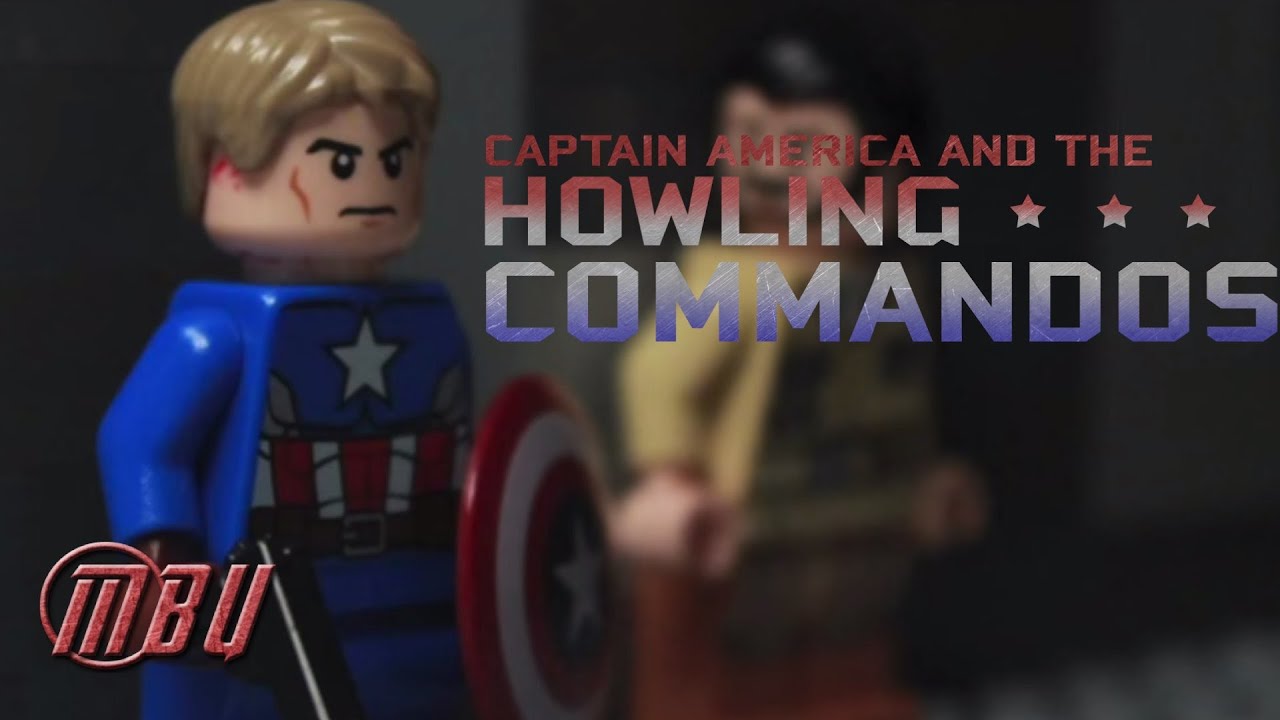 LEGO Captain America and The Howling Commandos EXCLUSIVE PREVIEW - YouTube