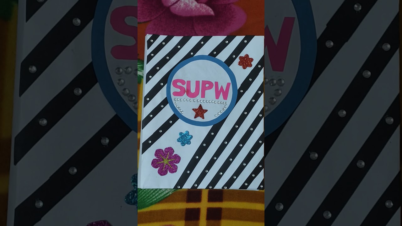 SUPW file front page design # 33 - YouTube