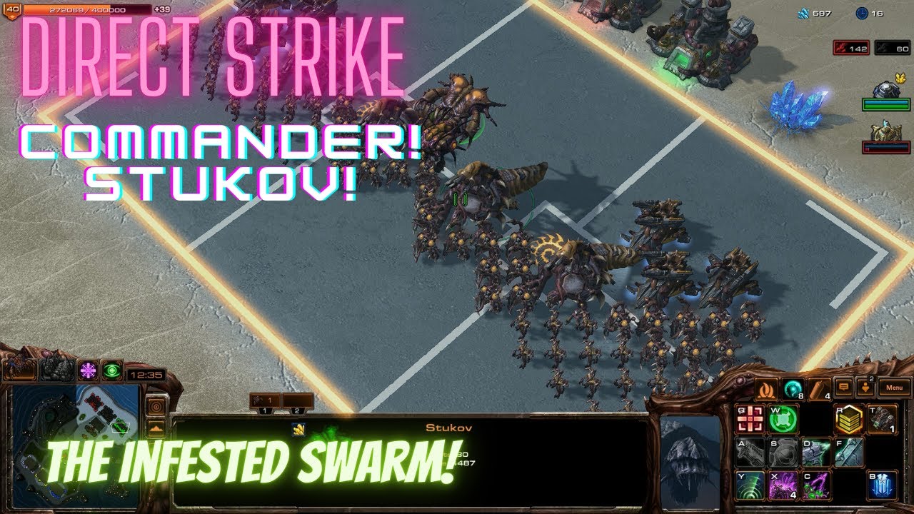 Starcraft 2 Direct Strike Commander Stukov!: The Infested Swarm! - YouTube