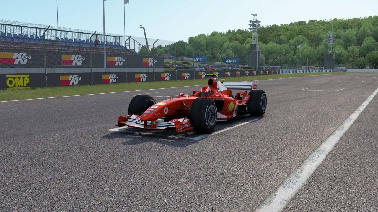 Ferrari F2004 Onboard at Circuit Mont Tremblant (1080p 60fps) - YouTube