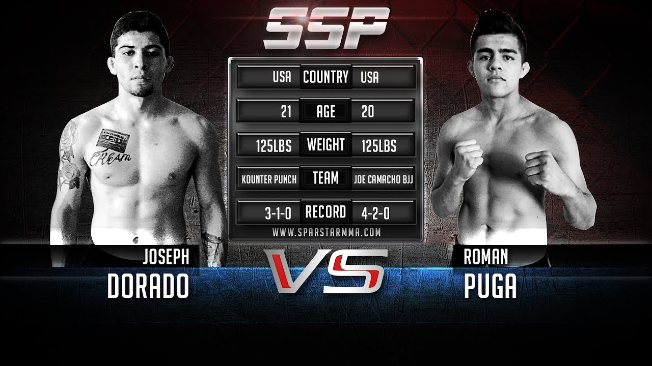 Joseph Dorado vs Roman Puga presented by Spar Star Promotions 5-28-2017 ...