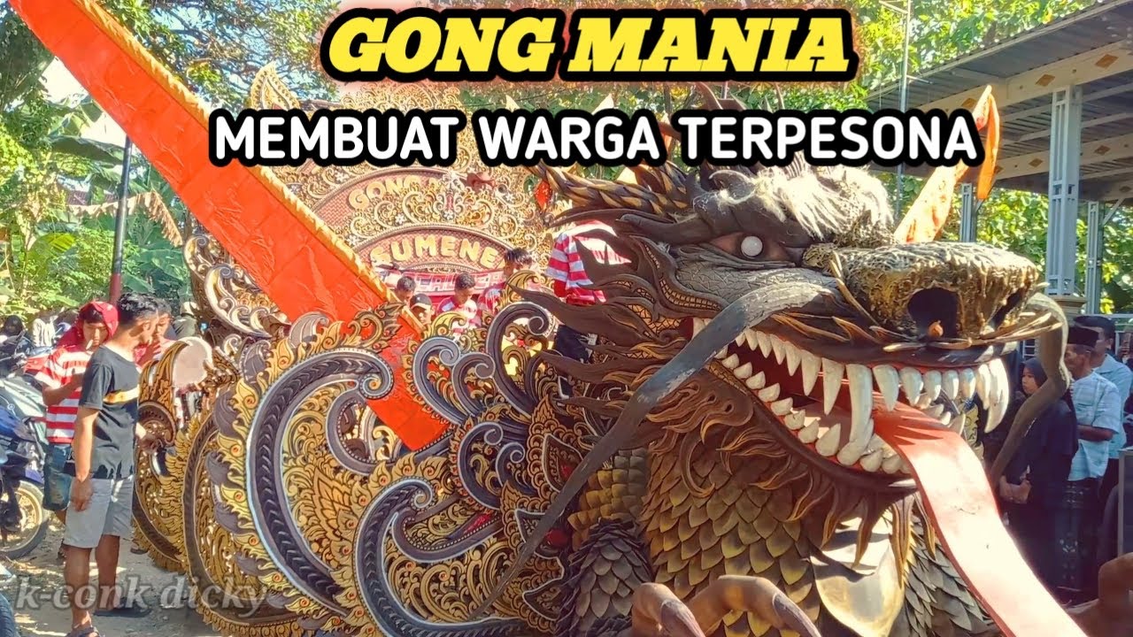 Aksi musik daul legenda gong mania membuat gempar warga(pawai Akbar ...