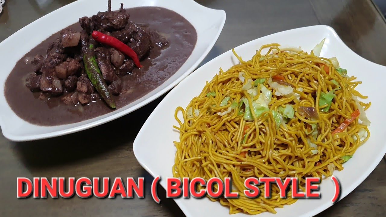 Dinuguan/ pwede sa pansit /pwede sa kanin / bicol style recipe / - YouTube