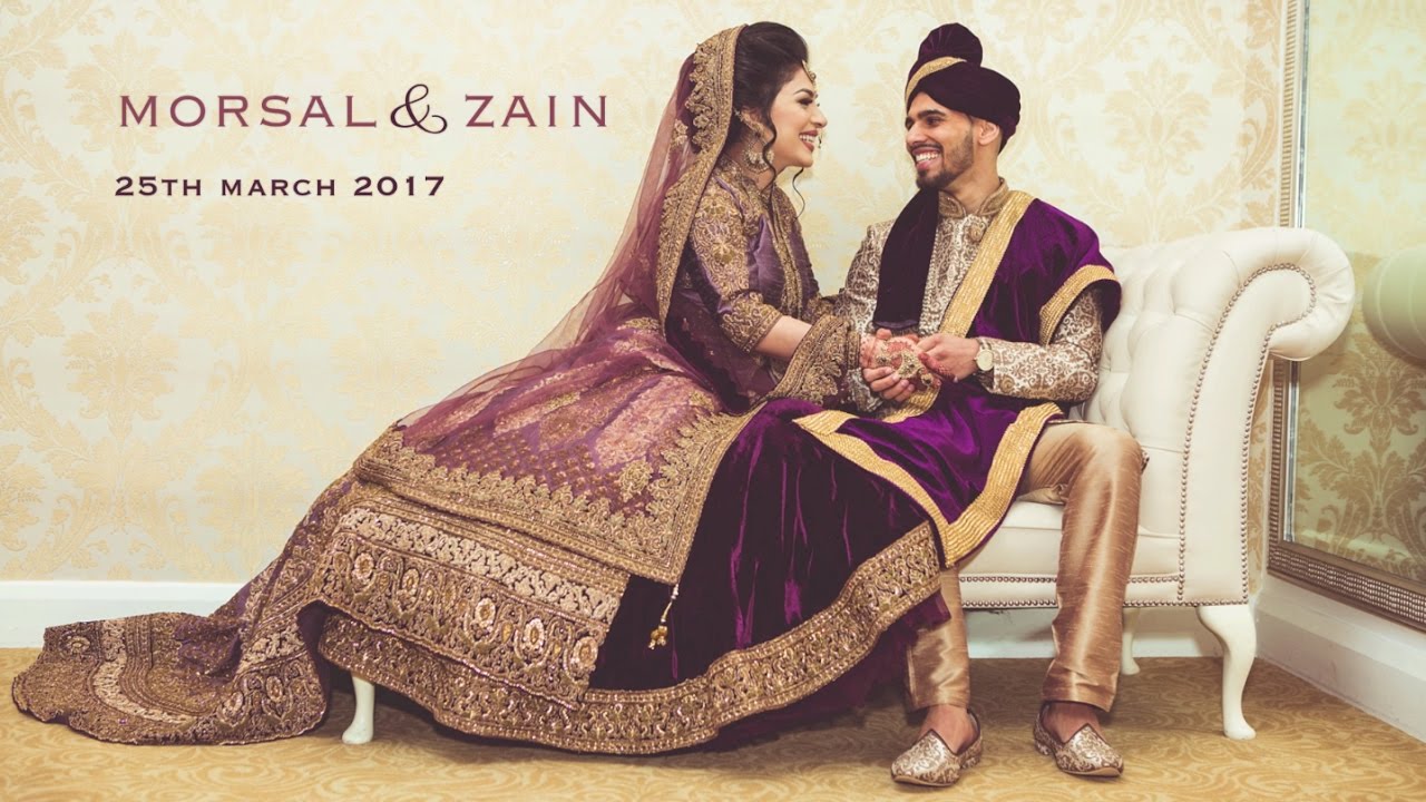 Morsal & Zain - Asian Wedding Photography in London, UK - YouTube