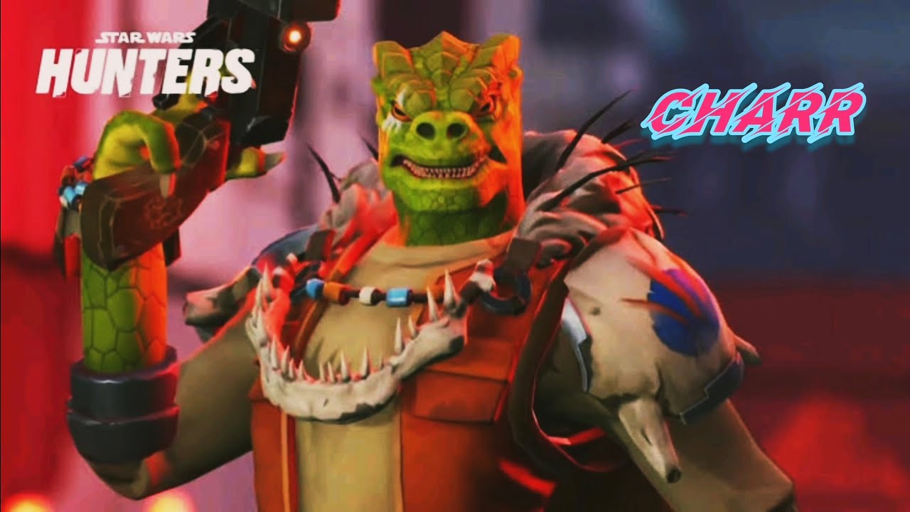 STAR WARS HUNTERS - GAMEPLAY Charr 🐊🐊🐊🐊🦖 - YouTube