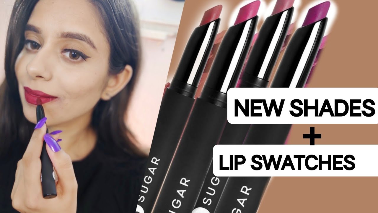 💄Lip Swatches :7 *NEW* Shades of Matte Attack TransferProof Lipsticks ...