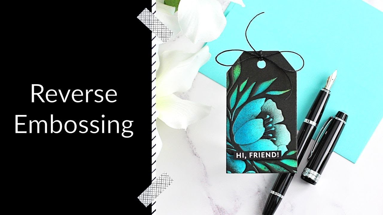 Creative Ways to Use the Back of Embossing Folders | Terrific Tags with ...