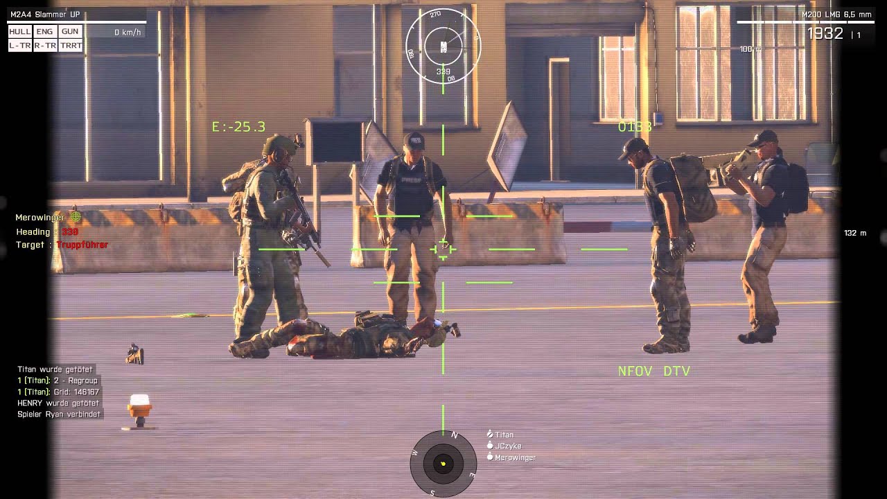 ARMA 3 - Press in base - YouTube