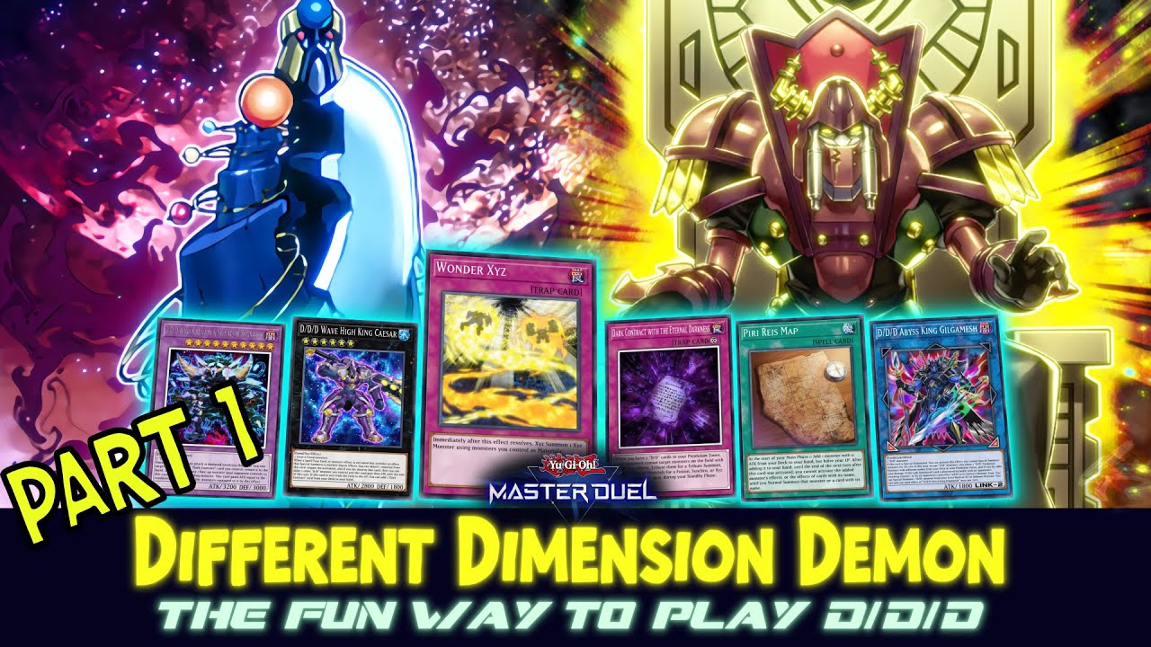 MASTER DUEL | D/D/D deck - mastering DDD deck the fun way! - YouTube