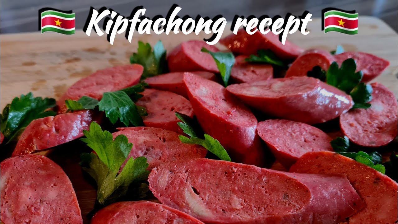 🇸🇷 Surinaamse Fa Chong kip recept | Surinamese sausage recipe | EN ...