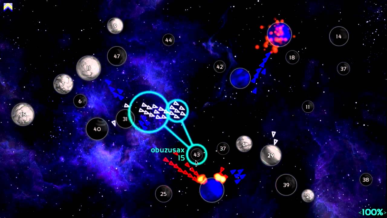 Galcon Fusion: Assassin bot - YouTube