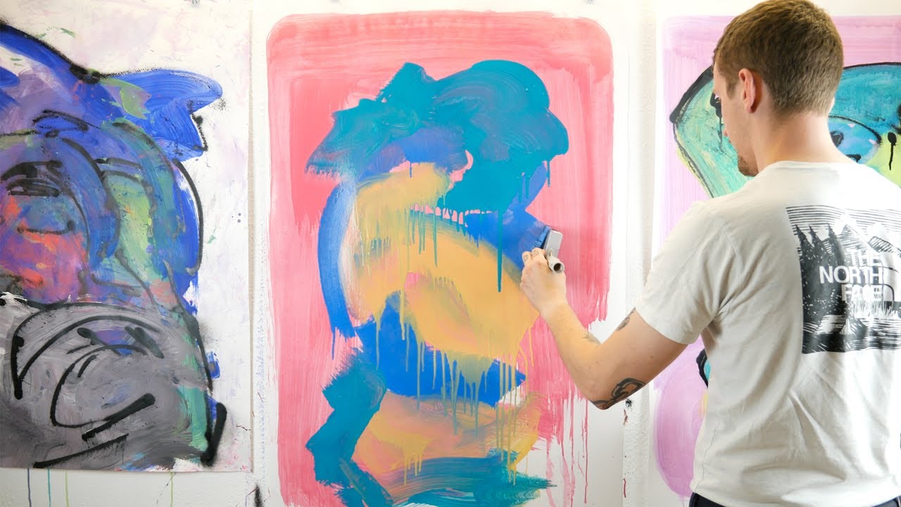 There's always a story behind every painting | no talk. only paint. | 9 ...