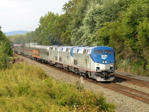 Amtrak's AAPRCO 2014, "Pine Tree Limited" At Fort Plain, NY - YouTube