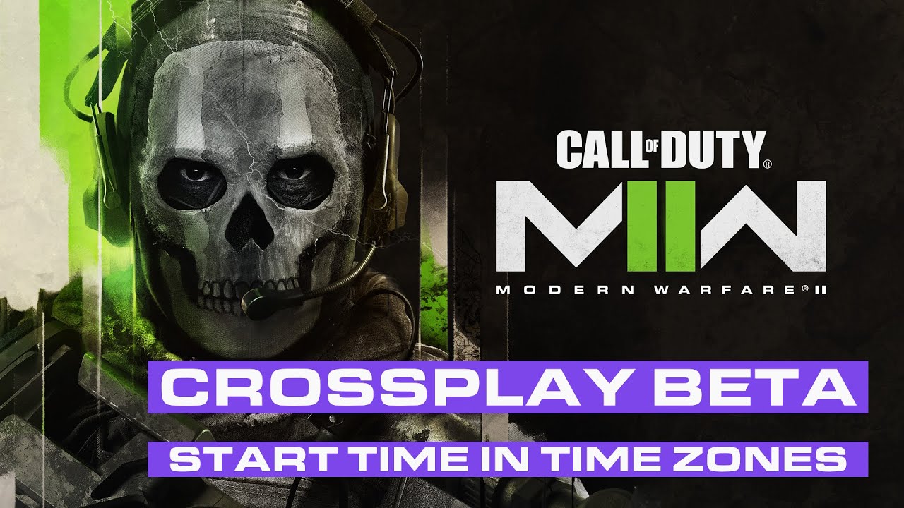 call of duty modern warfare 2 beta start time in time zones xbox pc ...