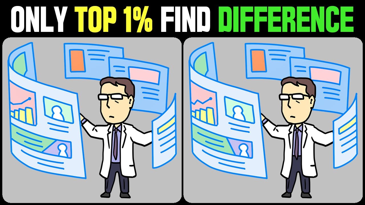 Spot The Difference : Only Genius Find Differences [ Find The ...