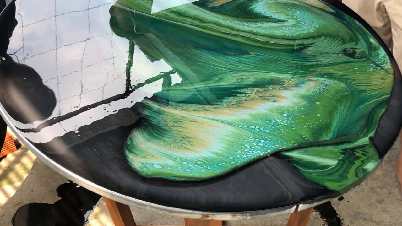How To Make Epoxy Resin Table | Epoxy Resin / ART RESIN | DIY Arts and ...
