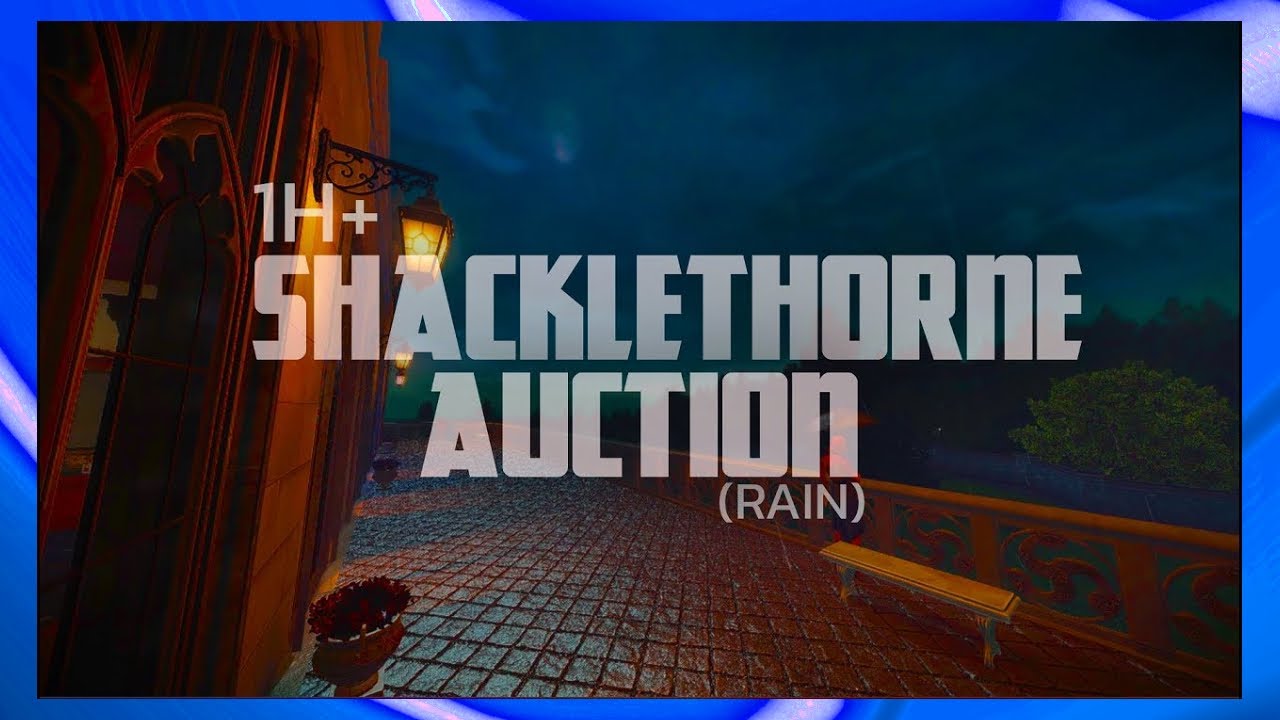 A Night Outside Shacklethorne Auction | Payday 2 | (Rain Ambience) (1 ...