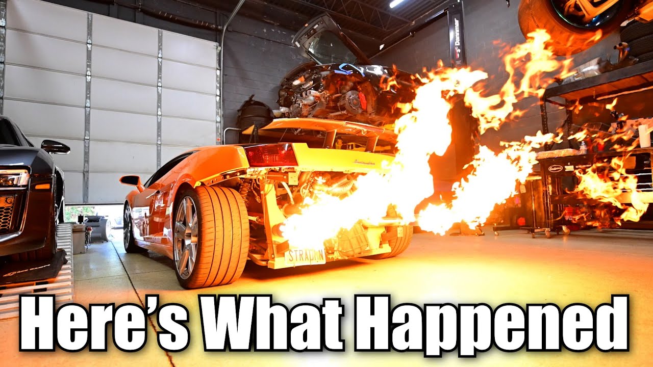 Introducing my Twin Turbo, Flamethrowing Lamborghini! - YouTube