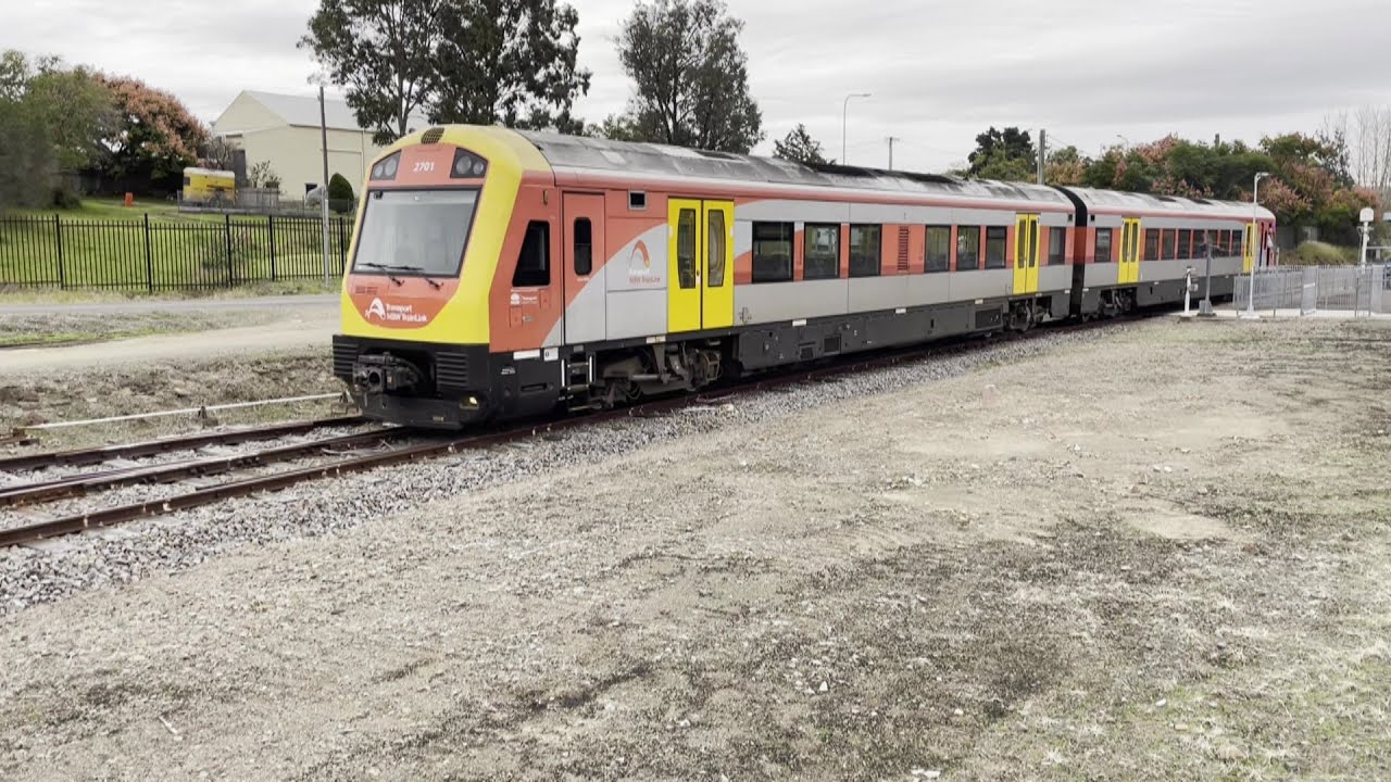 NSW TrainLink Trains along Hunter Railway Line - YouTube
