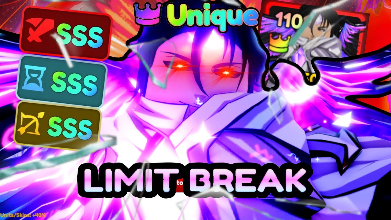 Limit Broken Unique Aizen (Transcended) Is The STRONGEST Unit In Anime ...