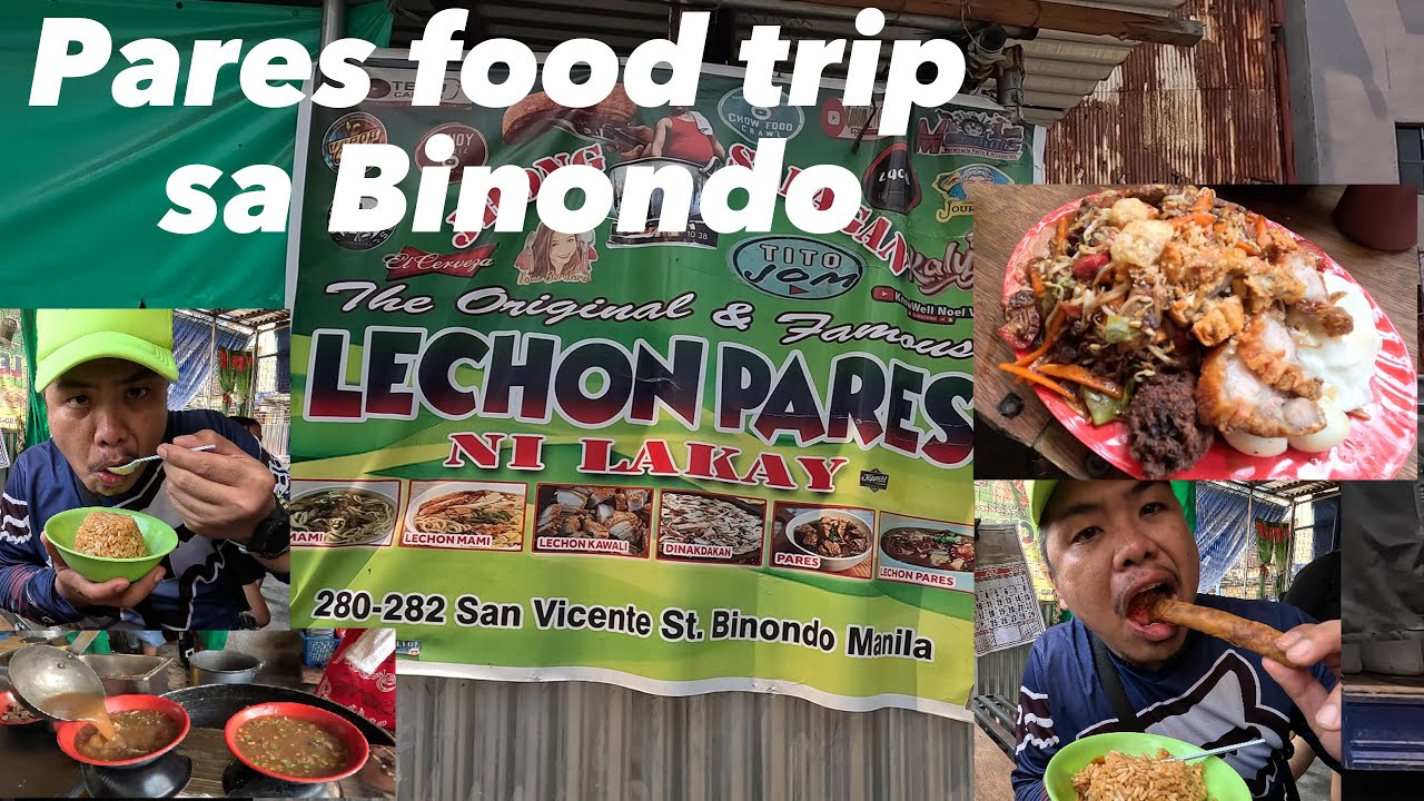 4K | Lechon Pares ni Lakay | Pares sa Binondo | Pares foodrip - YouTube