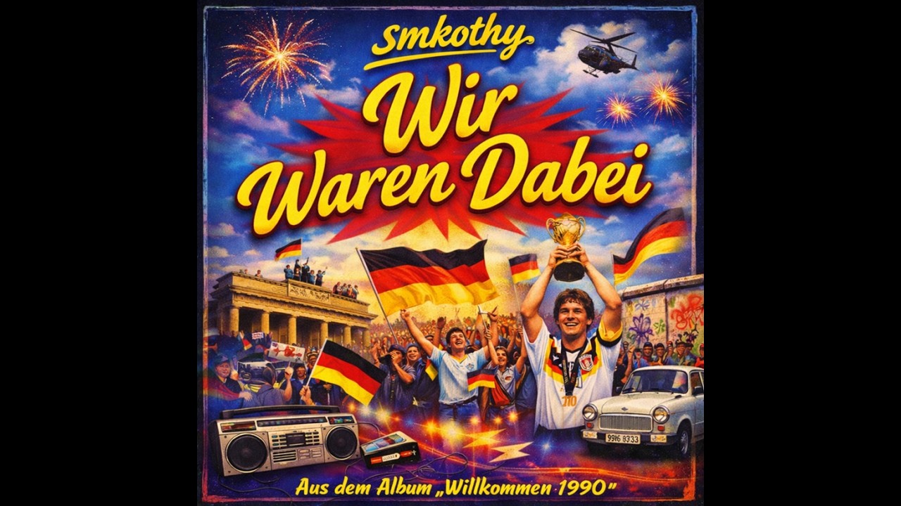 🎸9️⃣"Wir waren dabei" – smkothy | Song über 1990, Mauerfall & deutsche ...