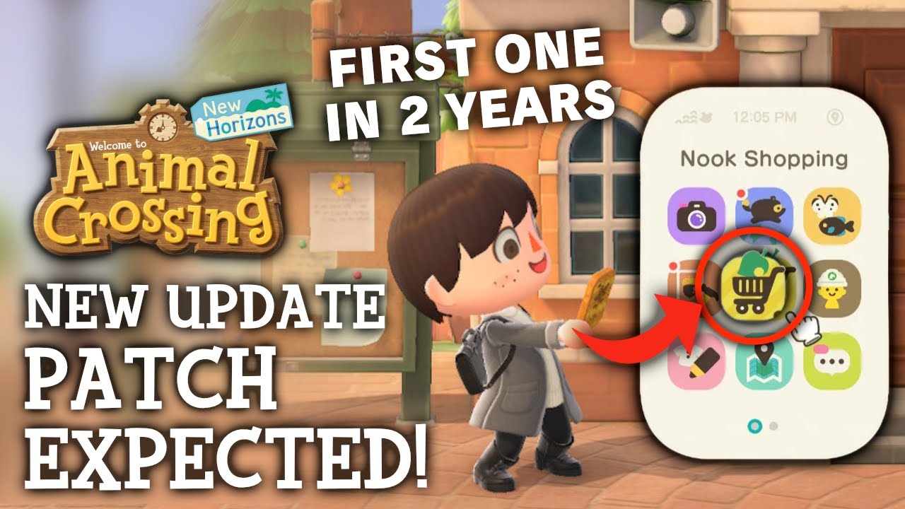 New UPDATE Patch Expected - Animal Crossing New Horizons - YouTube