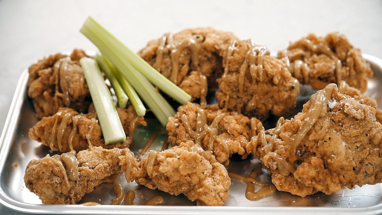 Mat för gamers: Fried chicken till Destiny 2-betan - YouTube