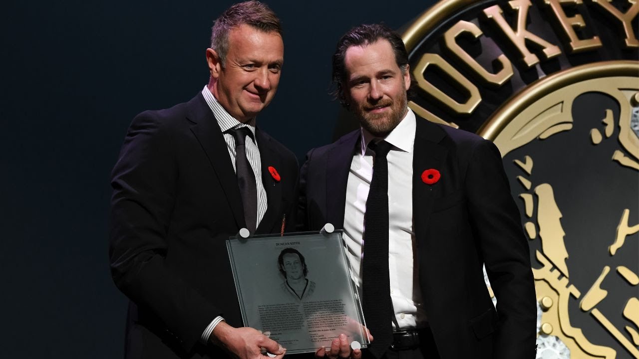 Duncan Keith Hockey Hall of Fame Induction Speech (2025) - YouTube