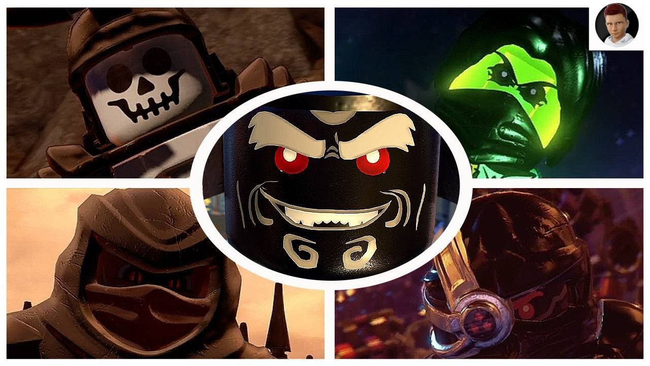 The LEGO NINJAGO Movie Video Game - All Bosses + Ending - YouTube