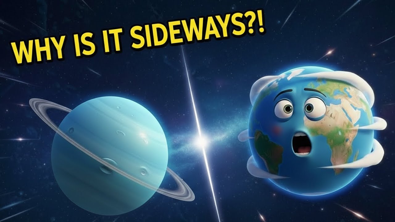 Why Uranus Is Tilted Sideways 🤯 The Weirdest Planet Explained - YouTube