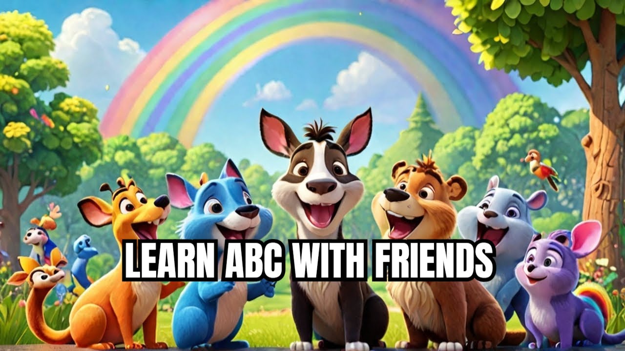 ABC Adventure Song! Learn Letters A to Z with Fun Animals & Friends ...