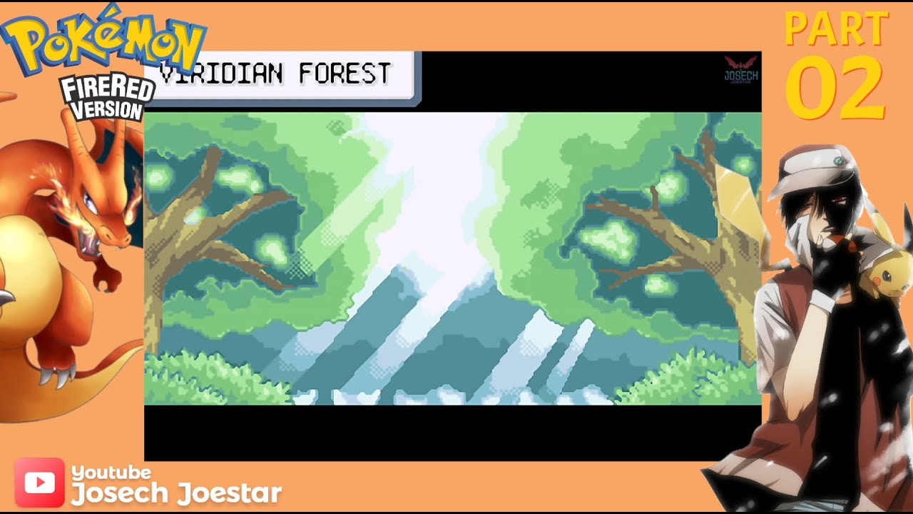Pokémon Fire Red Part 02 : Viridian Forest - YouTube