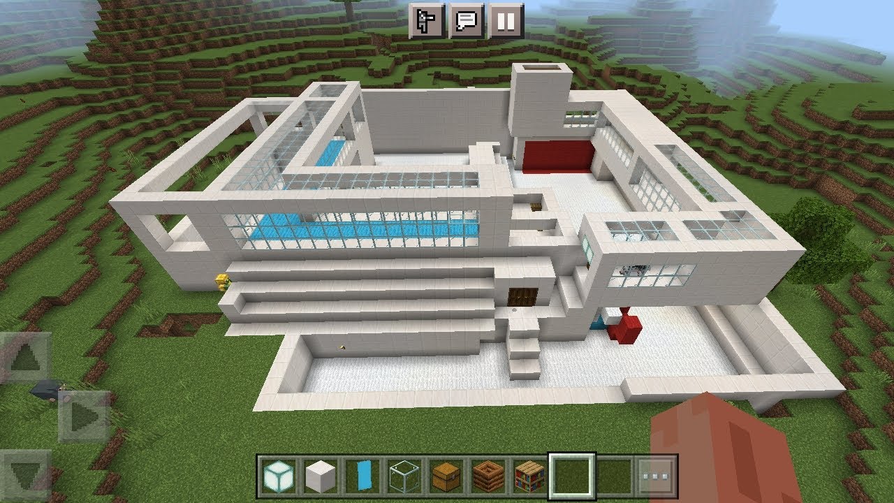 minecraft game build house - YouTube