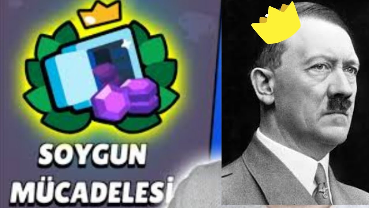 SOYGUN MODU-BRAWL STARS with ADOLF HİTLERR!!! #brawlstars # ...